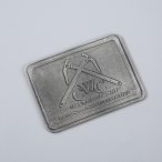 Custom Engraved Logo Metal Plate Sticker - Name plate manufacturers ...