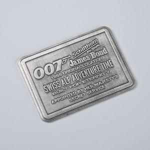 Custom Engraved Logo Metal Plate Sticker - Name plate manufacturers ...